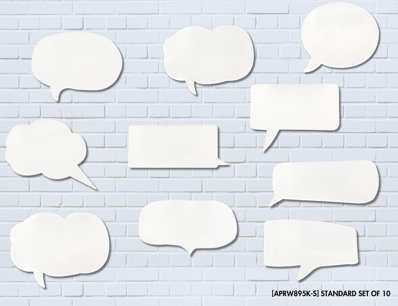 Educational Engagement Speech Bubbles Wall | Action Based Learning