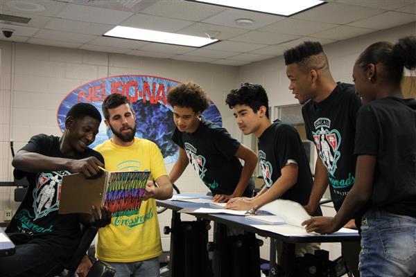 Leslie DeRuiter: Crossroads High School Neuronasium - Alief ISD Houston, TX | Action Based Learning