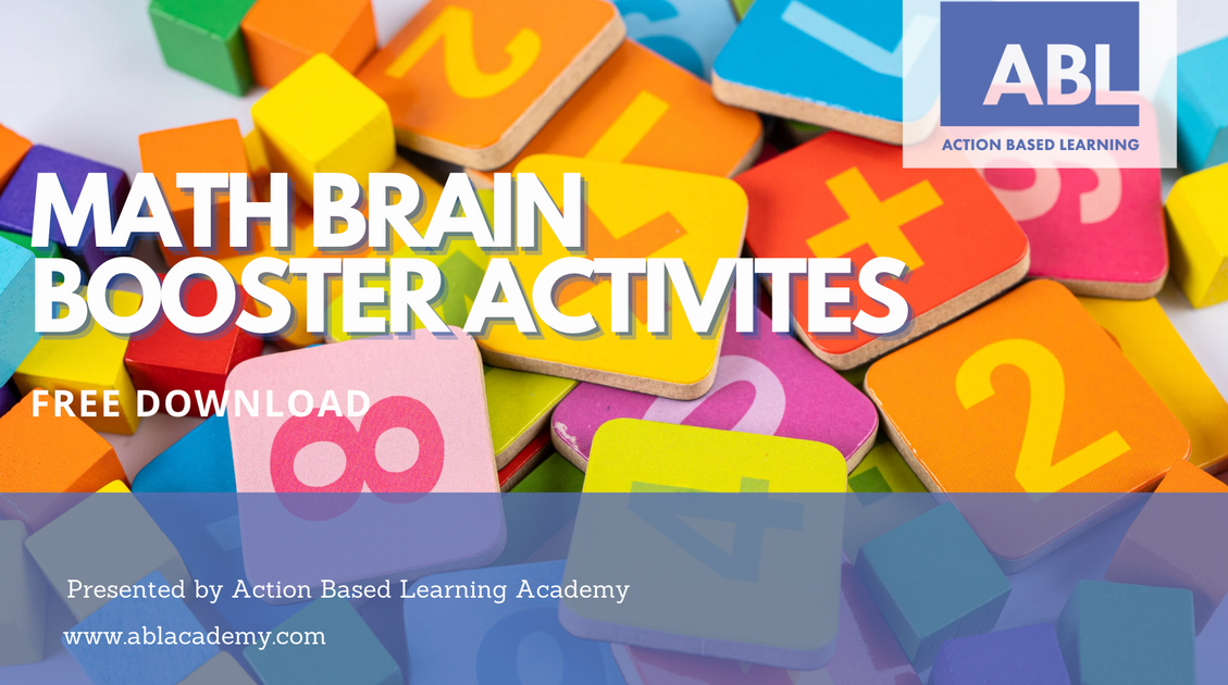 Math Brain Boosters- Free Download | Action Based Learning