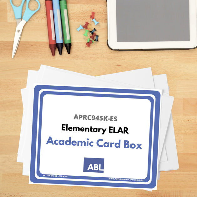 Elementary Academic Card Sets | Action Based Learning