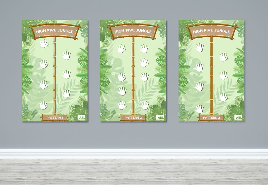 High Five Jungle Wall Mount | Action Based Learning