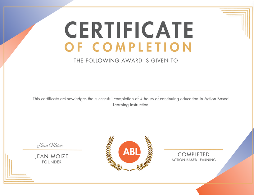 ABL Academy Courses | Action Based Learning