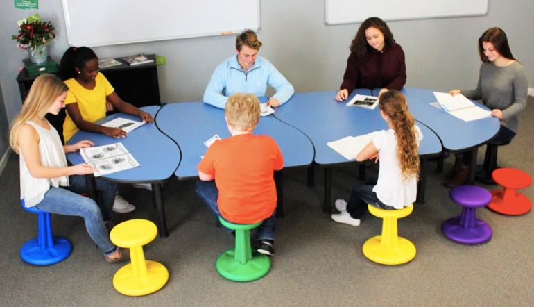 Collaborative Student Table Set | Action Based Learning